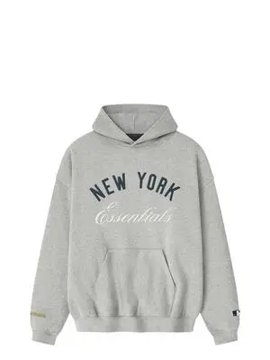 Fear Of God Yankees Stadium Sport Hoodie By - Concrete Heather