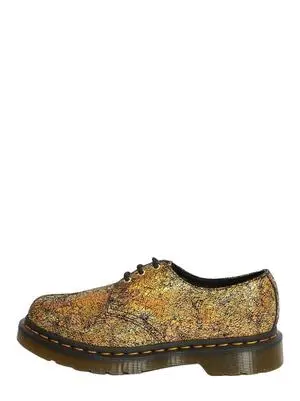 Dr. Martens 1461 Metallic Leather Oxford Shoes - Gold