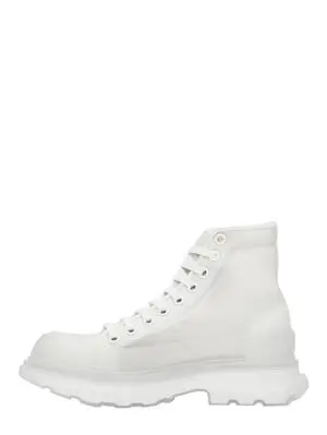 Alexander McQueen Tread Slick Boots - White