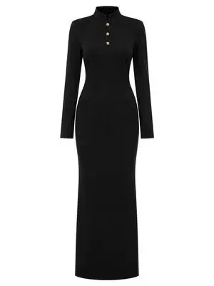 TURANA ATASH LONDON Moonlight Maxi Dress - Black