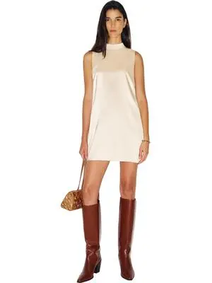 REFORMATION Lantana Silk Dress - Ivory