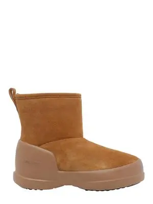 Moon Boot Logo Ankle Boots - Brown