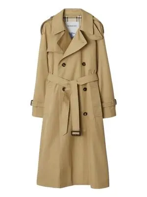 BURBERRY Burberry Double-Breasted Belted Trench Coat