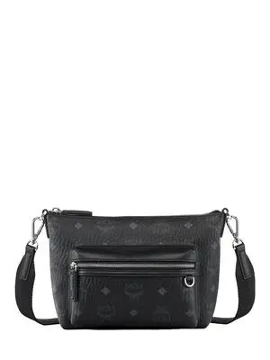 MCM MCM Allover Logo Print Shoulder Bag