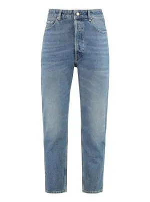 GOLDEN GOOSE Straight Leg Jeans - Blue