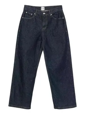 ARTE ANTWERP Logo-embroidered Belt-loop Jeans - Blue