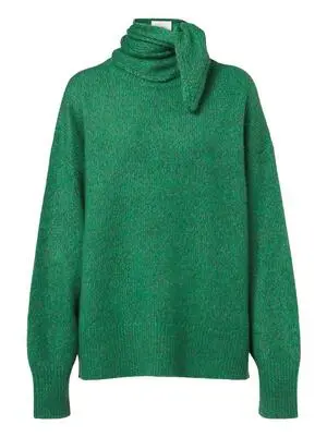 Arch4 Pavilion Cashmere And Silk Sweater - Green