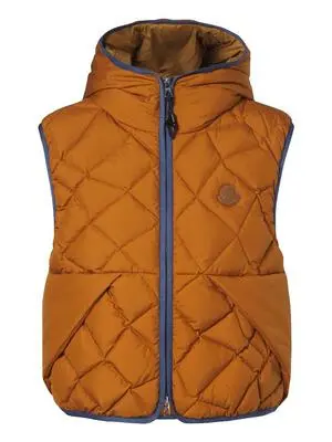 Moncler Armella Down Vest - Brown