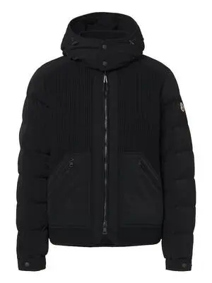 Moncler Pelat Hooded Down Jacket - Black