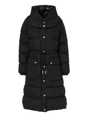 Moncler Hooded Down Coat - Black
