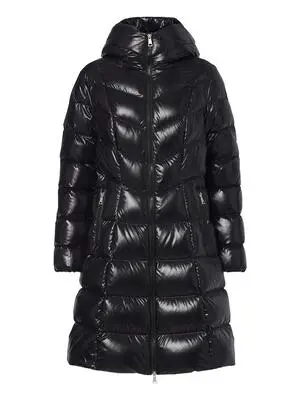 Moncler Marusse Hooded Quilted Down Coat - Black
