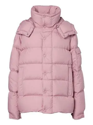 Moncler Moncler Maya 70 Hooded Down Jacket Pink