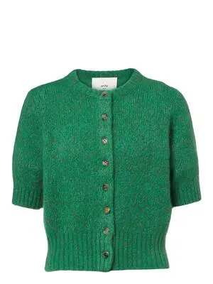 Arch4 Rome Cashmere And Silk Cardigan - Green
