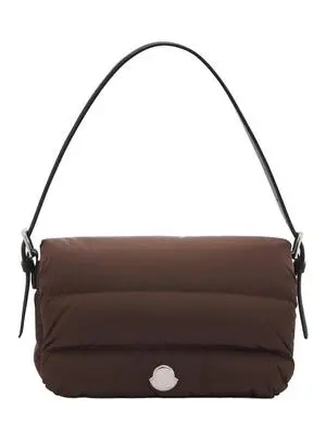 Moncler Caradoc Padded Shoulder Bag - Brown