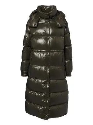 Moncler Cavatazz Hooded Down Coat - Green