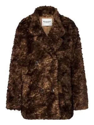 MARANT ETOILE Double-breasted Jacket - Brown