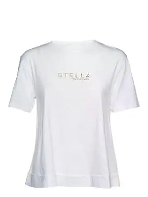 STELLA MCCARTNEY Stella McCartney Embossed Logo T-Shirt