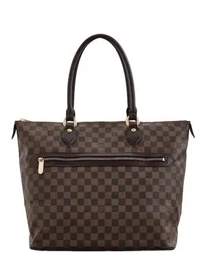 Shopbop Louis Vuitton Damier Ebene Saleya Handbag Gm - Brown