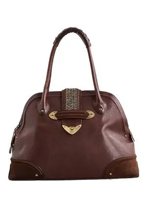 Shopbop Dior Jeanne Leather Satchel - Red