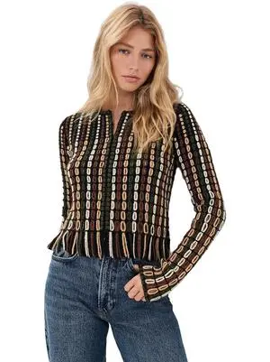 Ulla Johnson Zora Knit Cardigan - Noctis