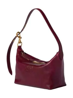 Miu Miu Spirit Nappa Leather Bag - Red