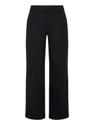 REFORMATION Gisele Low-rise Trousers - Black