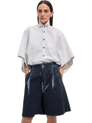 BOTTEGA VENETA Bottega  Veneta Overdyed Denim Shorts