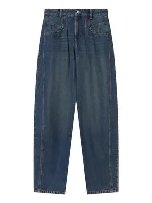 Isabel Marant Étoile Lisha Barrel Leg Jeans - Blue
