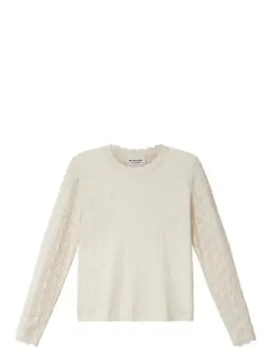 ETOILE Obeline Alpaca Sweater - Ecru