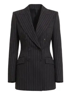 Dolce & Gabbana Striped Print Jacket Multi