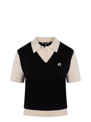 MALBON Malbon Veronica Layered Polo Shirt