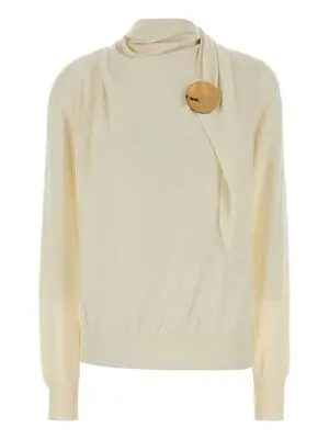 JIL SANDER JIL SANDER Virgin Wool Sweater Yellow