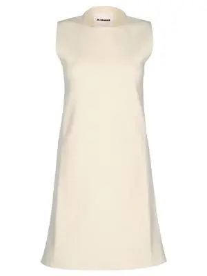 JIL SANDER Sleeveless High Neck Draped Gown - 280
