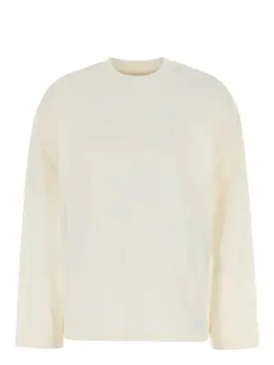 JIL SANDER JIL SANDER Cotton T-Shirt With Logo Detail White