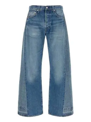 LEVI'S 501 Wide Leg Denim Jeans - Blue