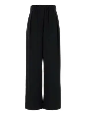 JIL SANDER JIL SANDER Crepe Wide-Leg Tailored Trousers