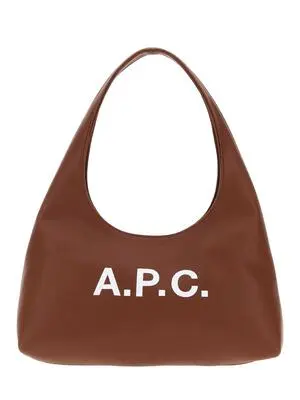 A.p.c. Mini Ninon Shoulder Handbag - Brown