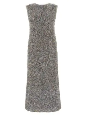 JIL SANDER JIL SANDER Polyester-Blend Graphic Dress Multicoloured