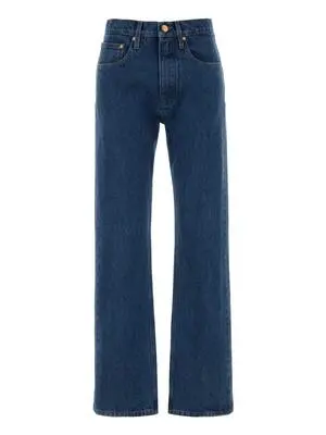 JIL SANDER Straight Leg Denim Jeans - Blue