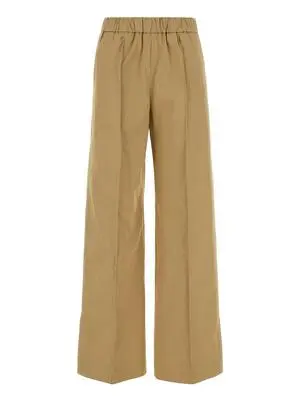 JIL SANDER Jil Sander Wide-Leg Cotton Trousers