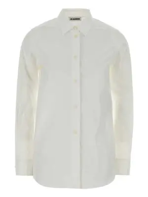 JIL SANDER JIL SANDER Cotton Poplin Button-Front Shirt