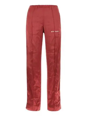 Palm Angels Viscose Palazzo Pants - Purple