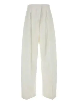 JIL SANDER JIL SANDER Tailored Cotton-Silk Blend Pants