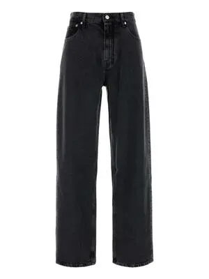JIL SANDER 100% Cotton Denim Jeans - Black