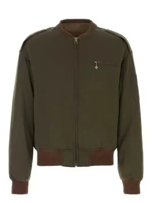 VISVIM VISVIM Gunner Bomber Jacket In Wool-Linen Blend