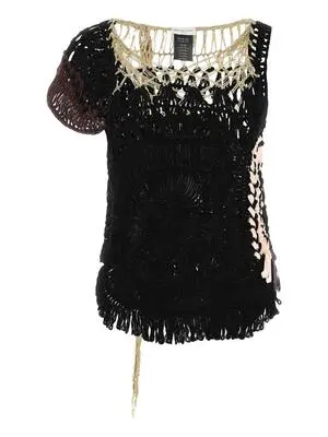DRIES VAN NOTEN DRIES VAN NOTEN Crochet Knit Top