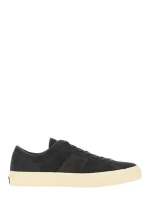 TOM FORD Tom Ford Cambridge Suede Low Top Sneakers Blue