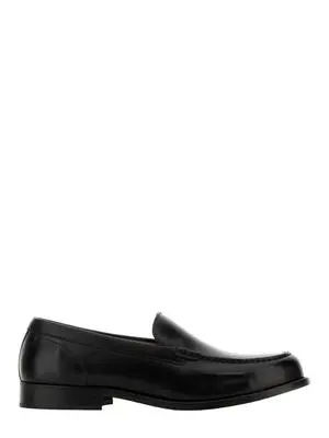 A.p.c. Veau Leather Loafers - Black