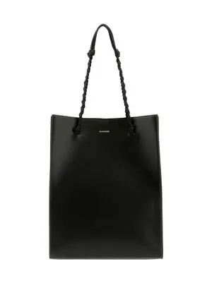 JIL SANDER Tangle Shopping Handbag - Black