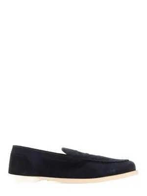 John Lobb JOHN LOBB Suede Pace Loafers Blue